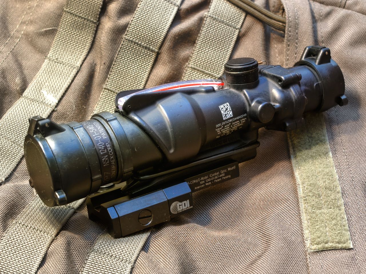 Ronin Tactical's New Site: GDI - R-COM E-Model™ (Combat Optic Mount) Convert your standard acog ...